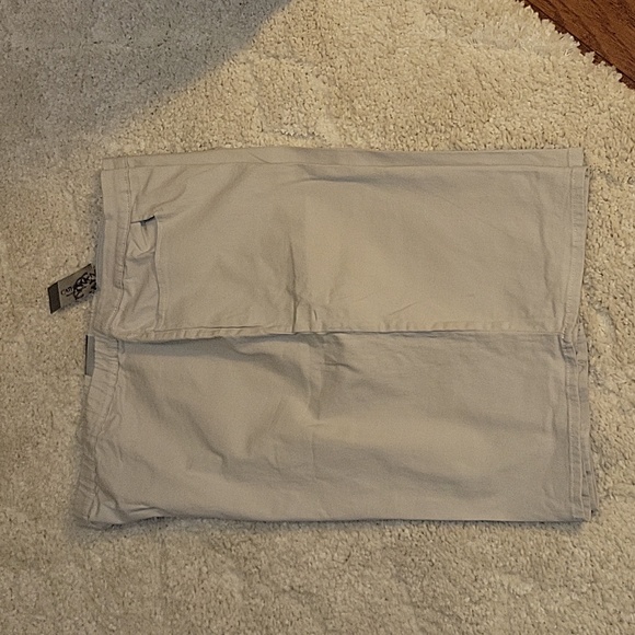 Catherines | Shorts | Catherines Essential Flat Front Khaki Shorts ...